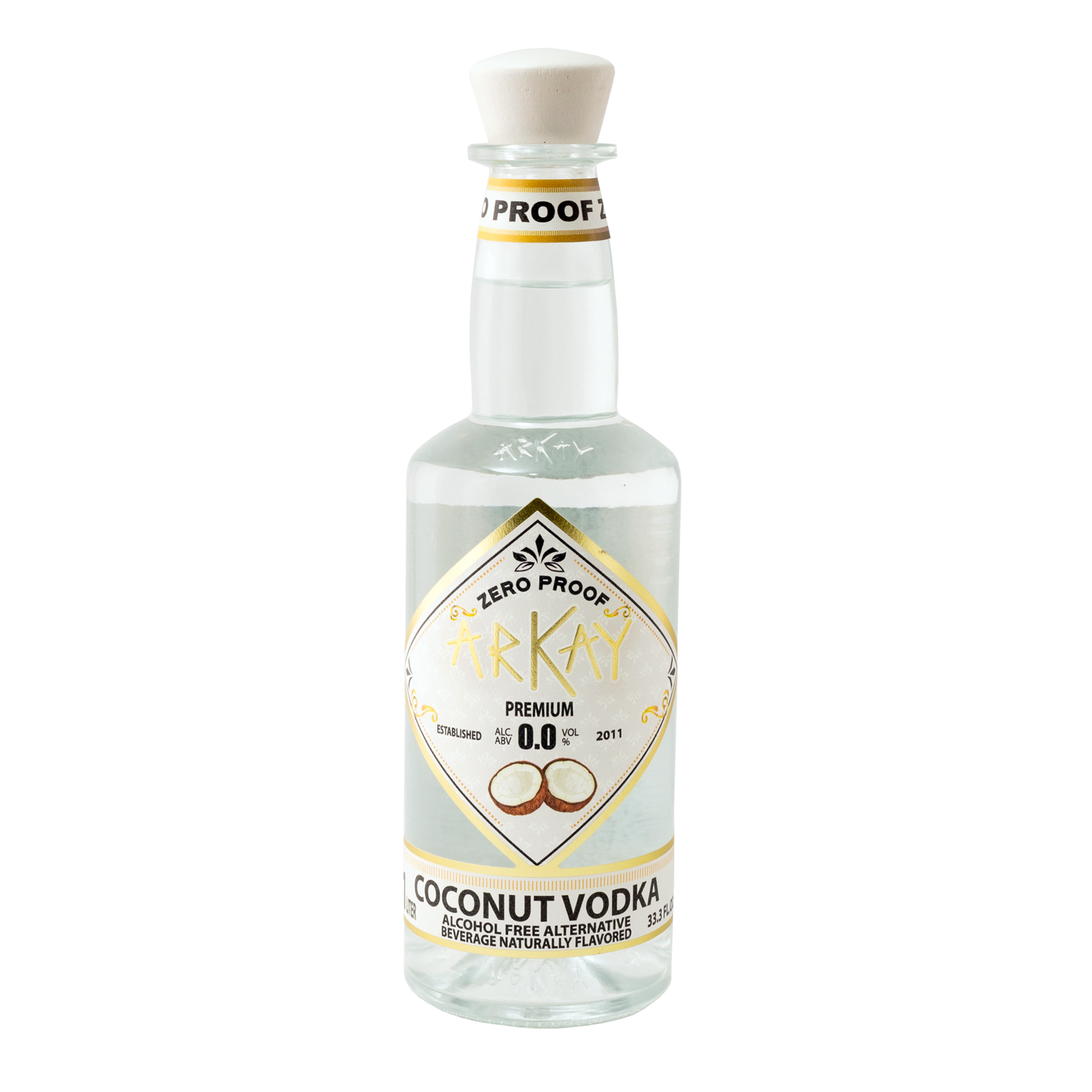 Arkay Coconut Vodka Zero Proof Spirits / 1 Litro - Arkay México